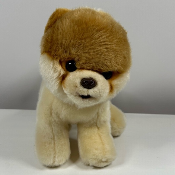 Gund | Toys | Gund Boo Pomeranian Dog Plush Cream Brown 9 Soft Toy ...